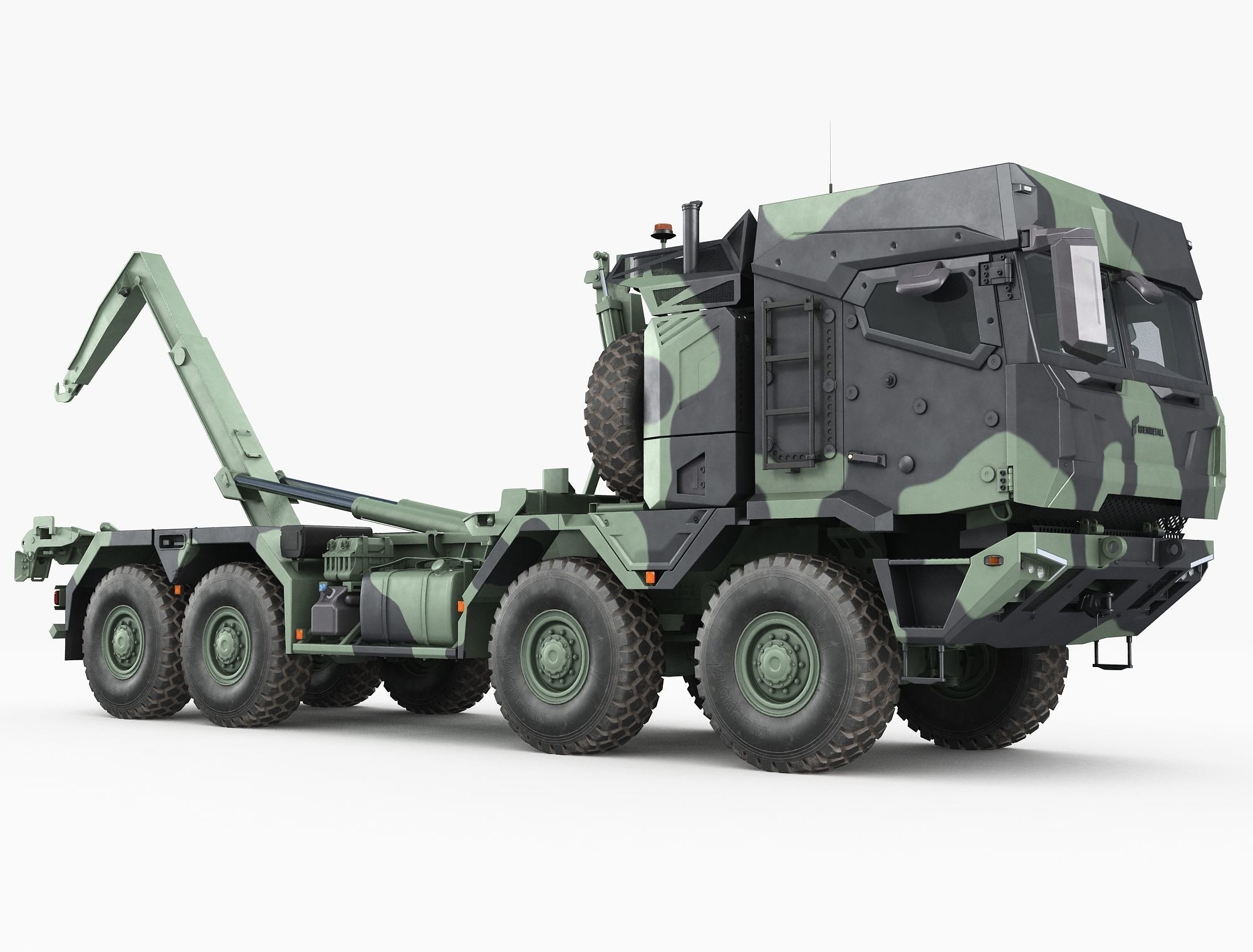 RMMV HX3 tactical military truck 8x8 3D model | CGTrader