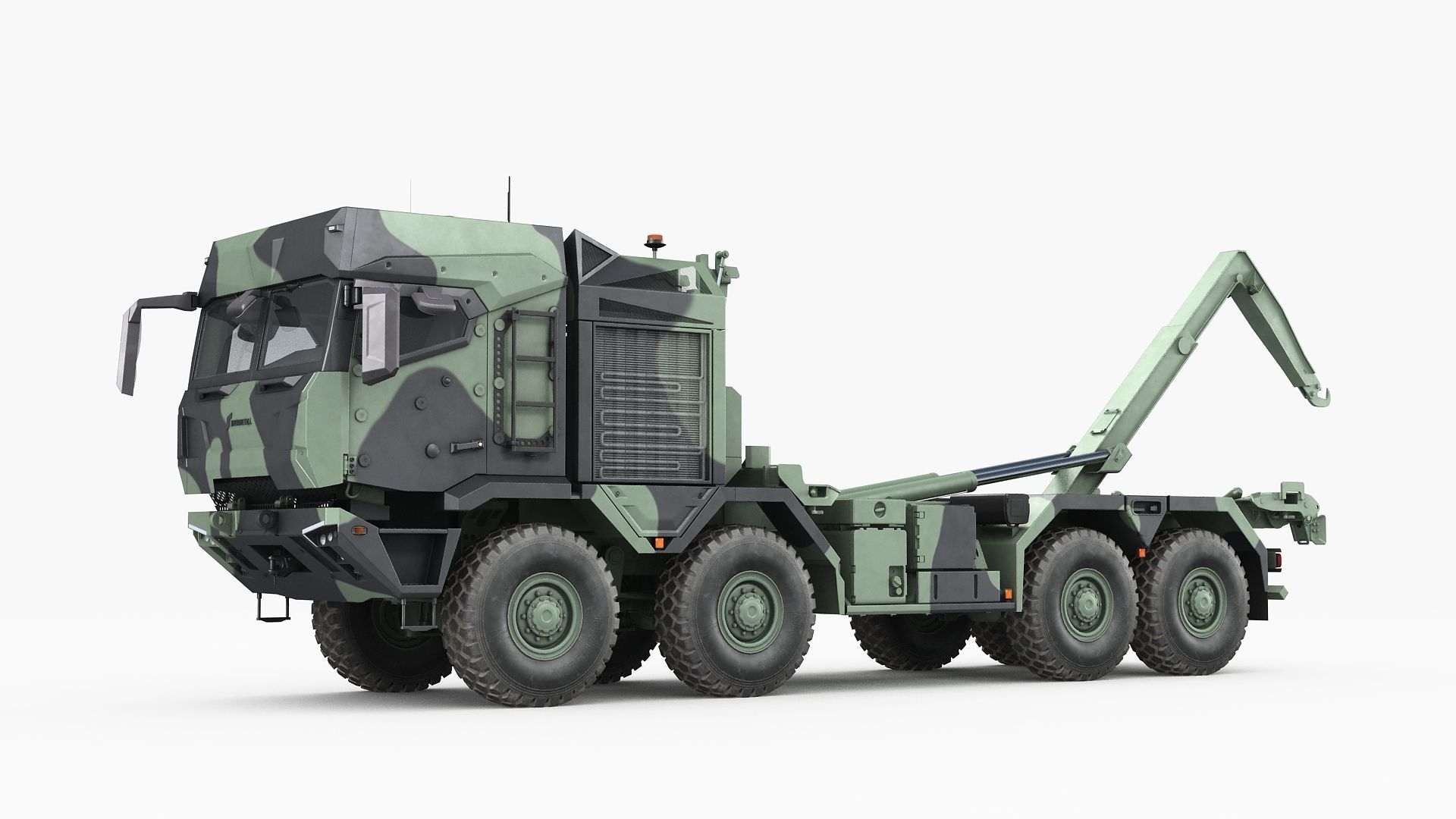 RMMV HX3 tactical military truck 8x8 3D model | CGTrader