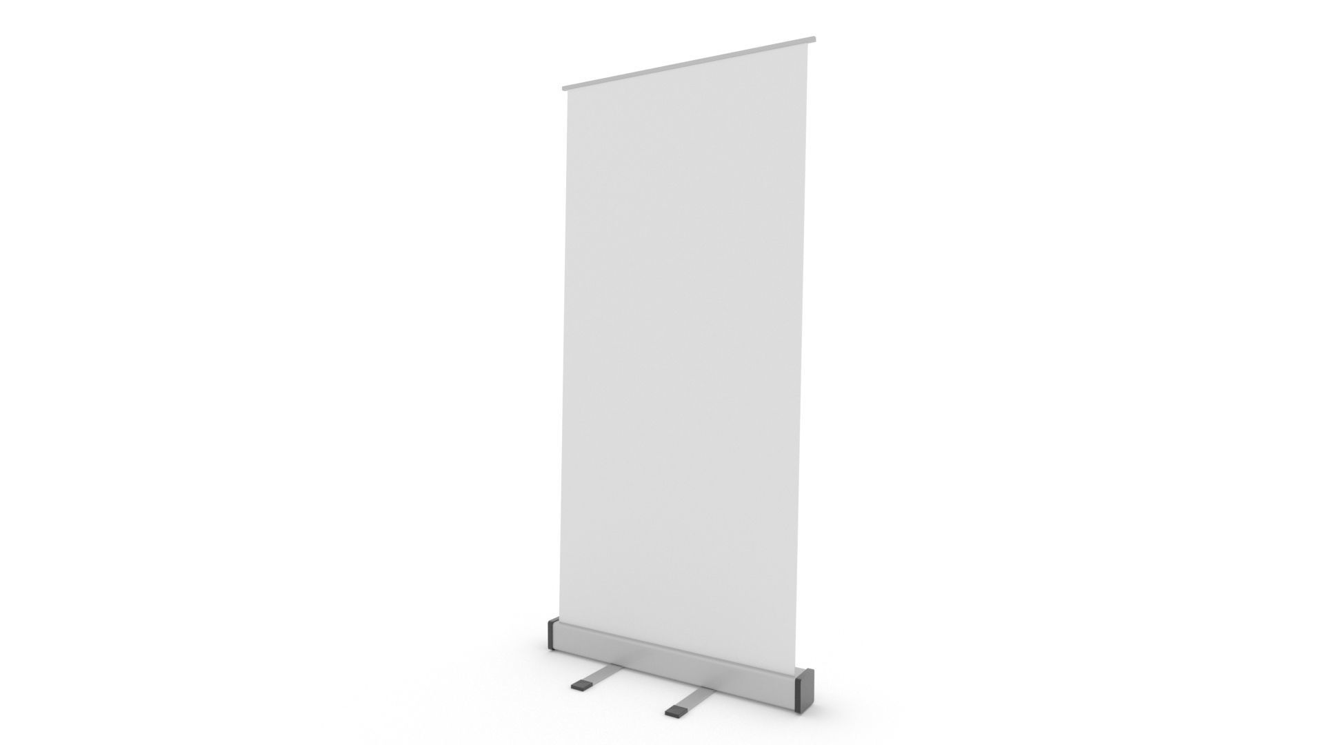 Banner Roll Up Stand 3D model | CGTrader