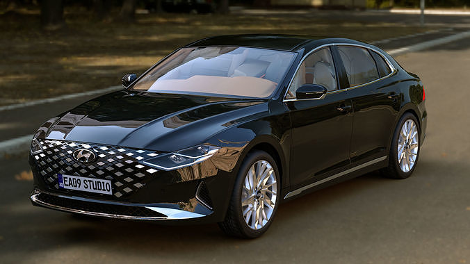 2023 Hyundai Grandeur-Azera 3D model | CGTrader