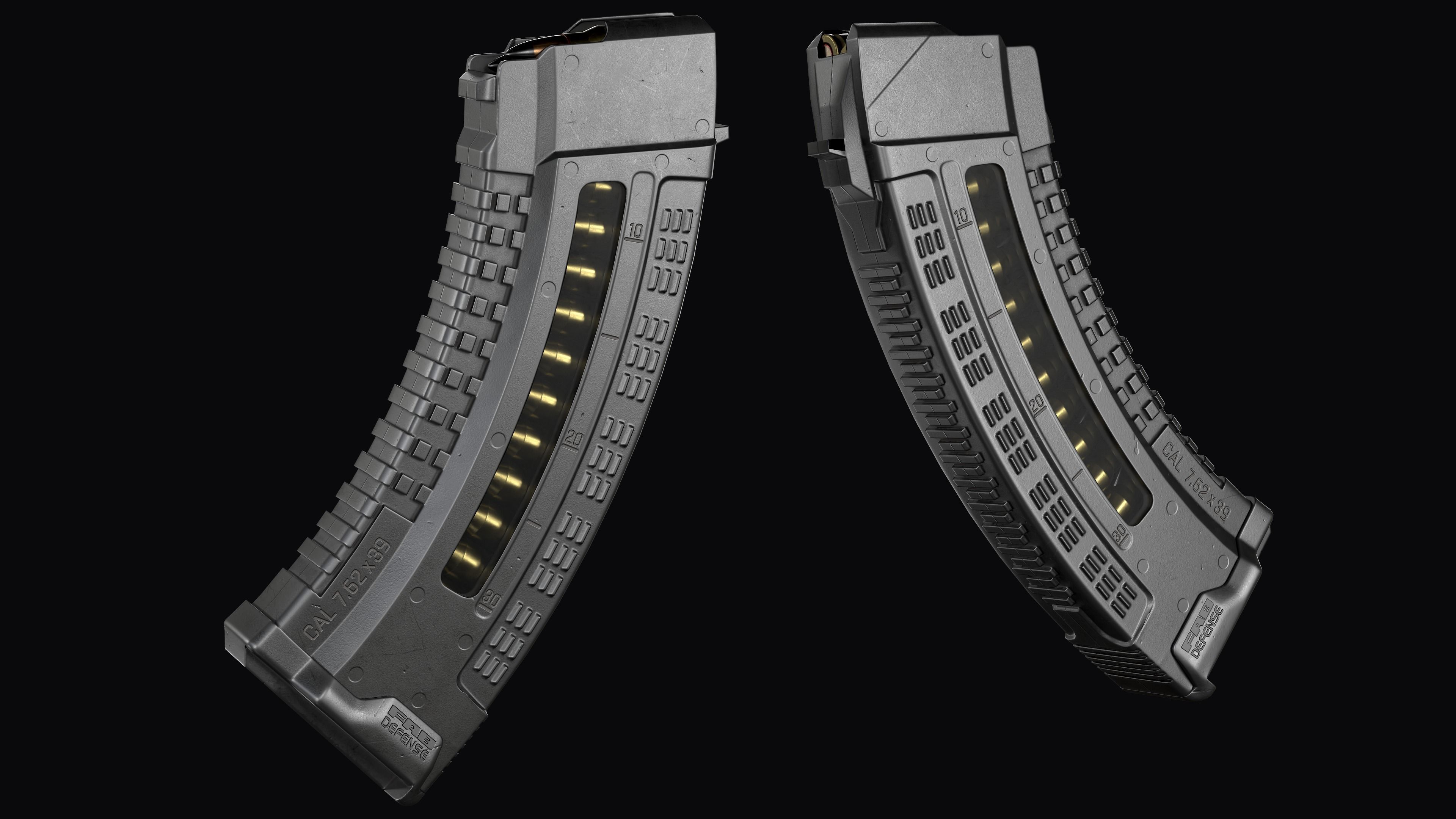 3D model Tactical modular assault rifle Rifle Dynamics 704 AK system VR ...