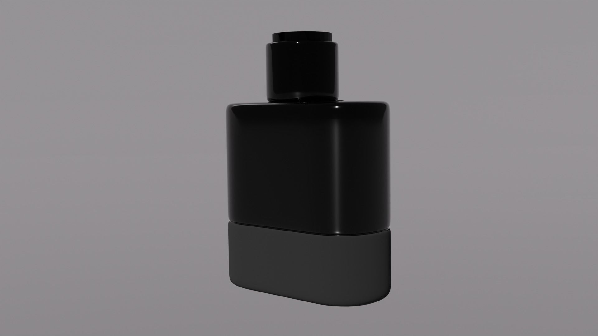 Prada Black perfume free 3D model rigged | CGTrader