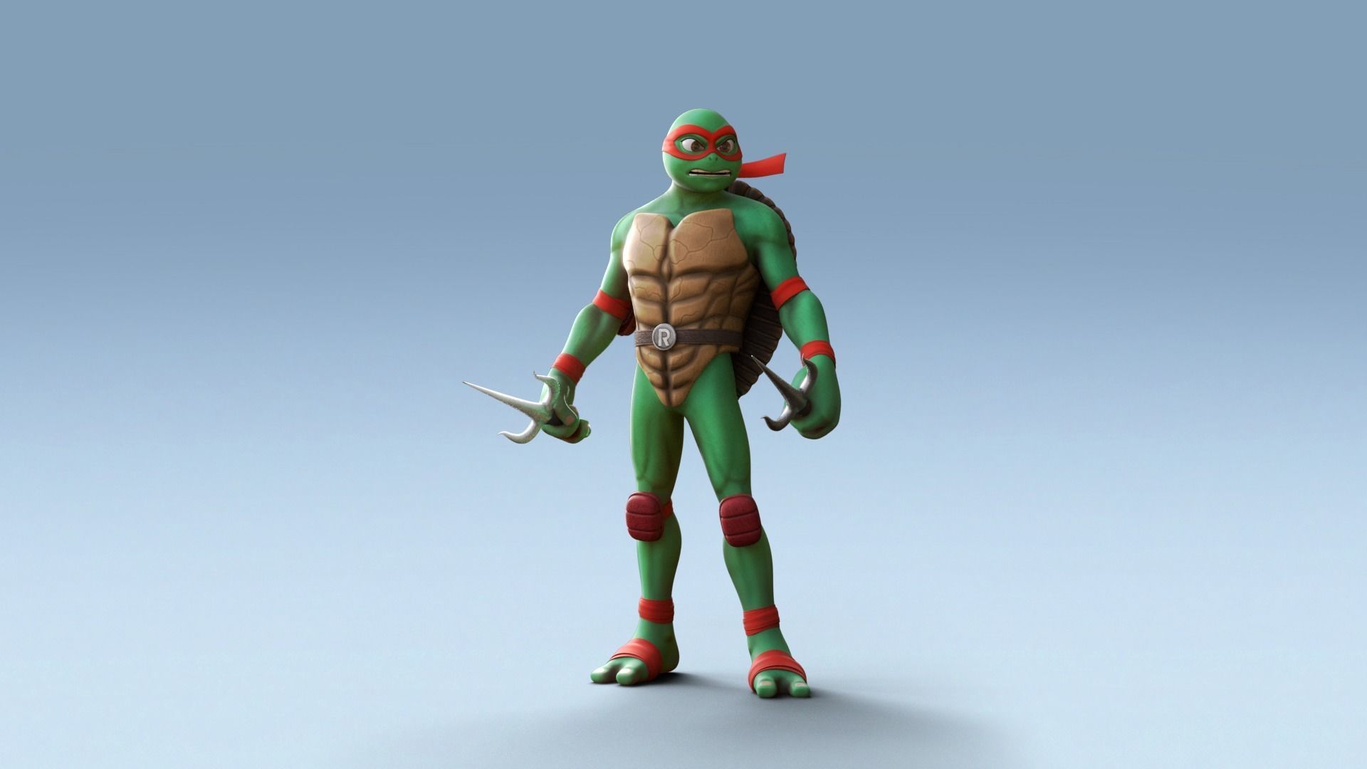 3D model Teenage Mutant Ninja Turtles VR / AR / low-poly | CGTrader