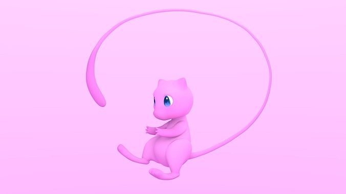 Mew 3D model 3D model | CGTrader