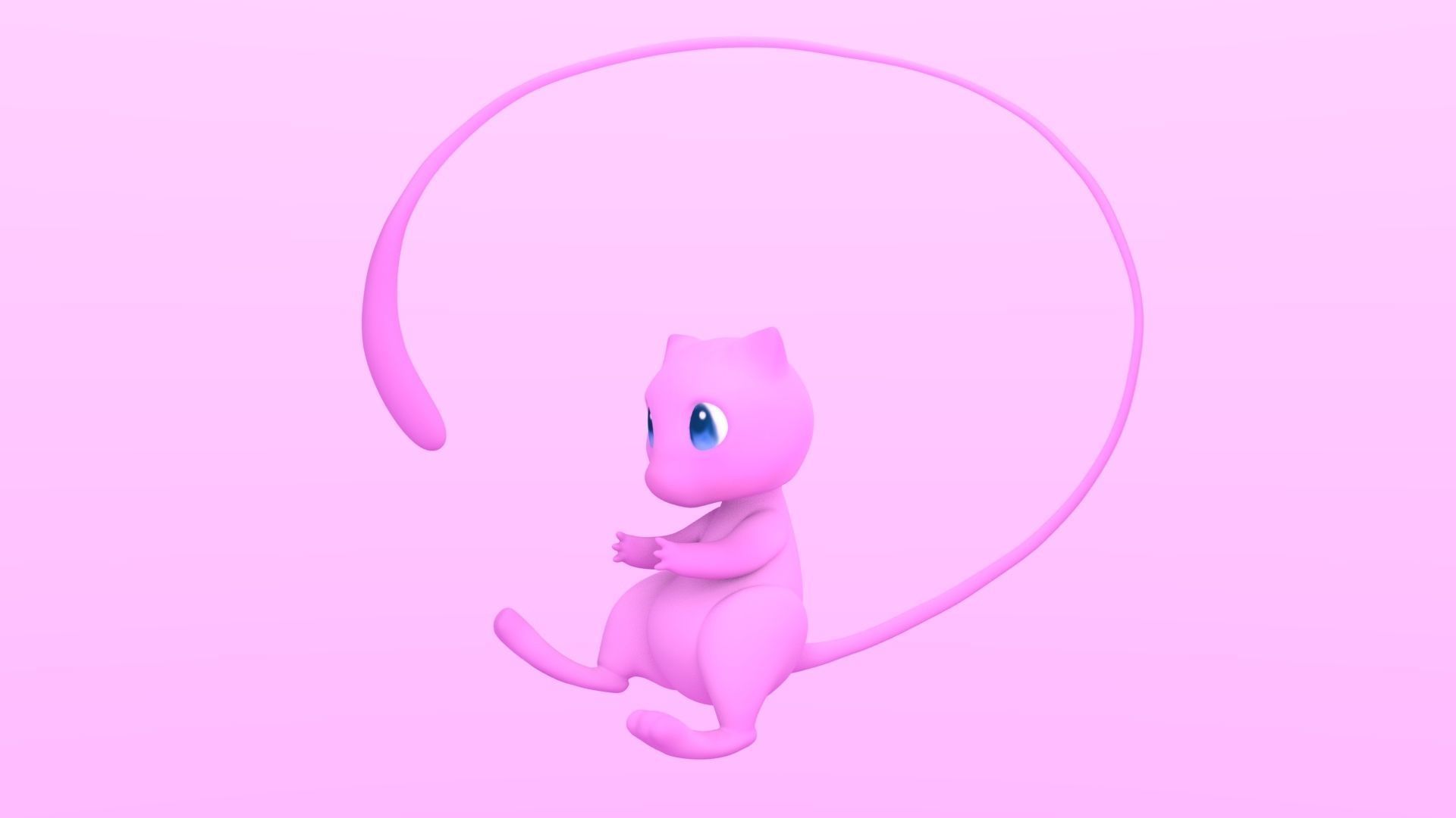 Mew 3D model 3D model | CGTrader