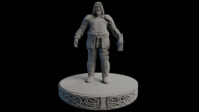 Thor 3D Print Model 3D model 3D printable | CGTrader