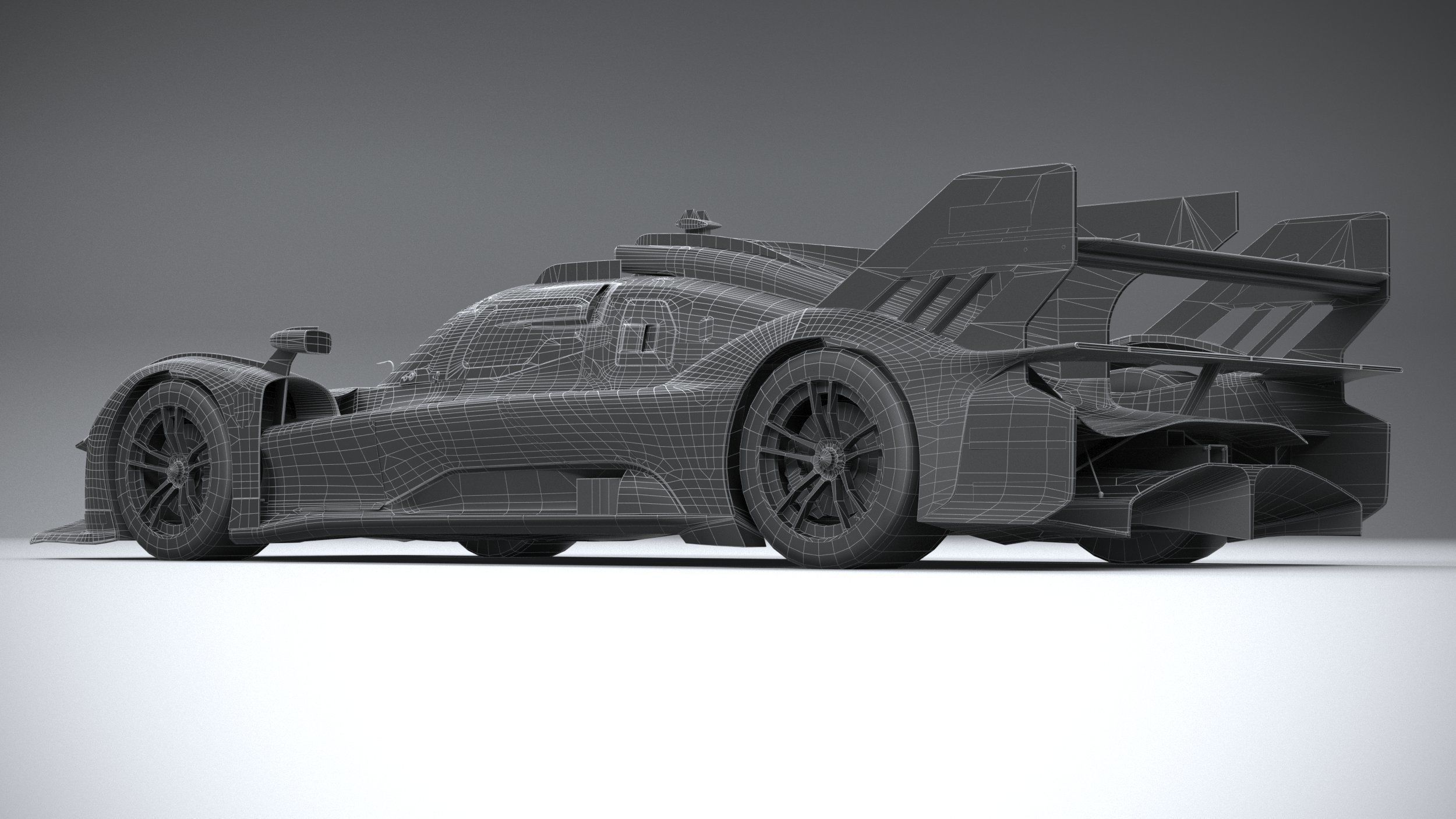 Ferrari 499P Racecar 2023 LowPoly 3D model | CGTrader