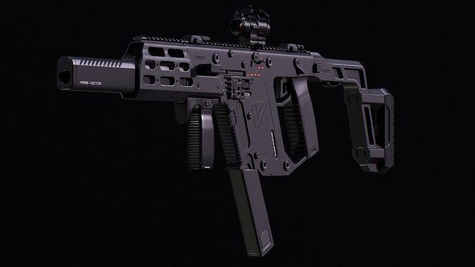 3D model KRISS VECTOR SMG VR / AR / low-poly | CGTrader