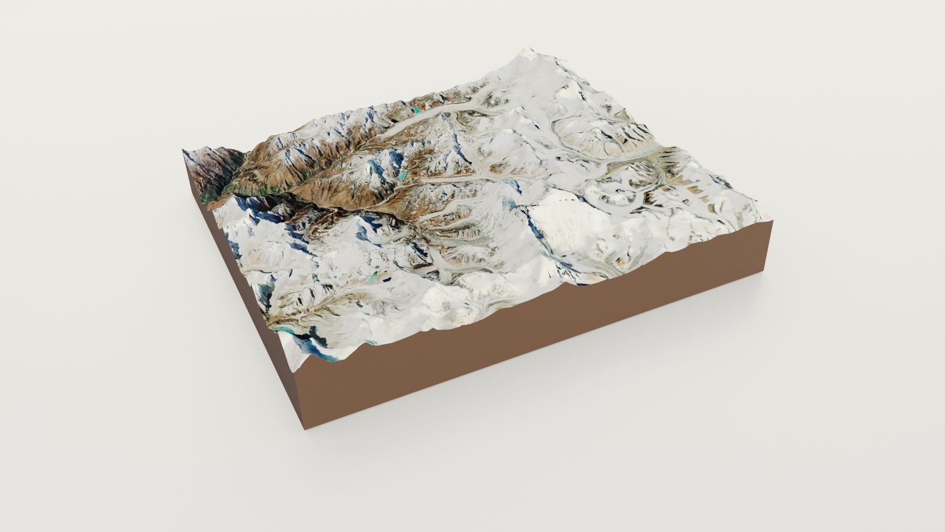 3D model Everest-Mountains VR / AR / low-poly | CGTrader