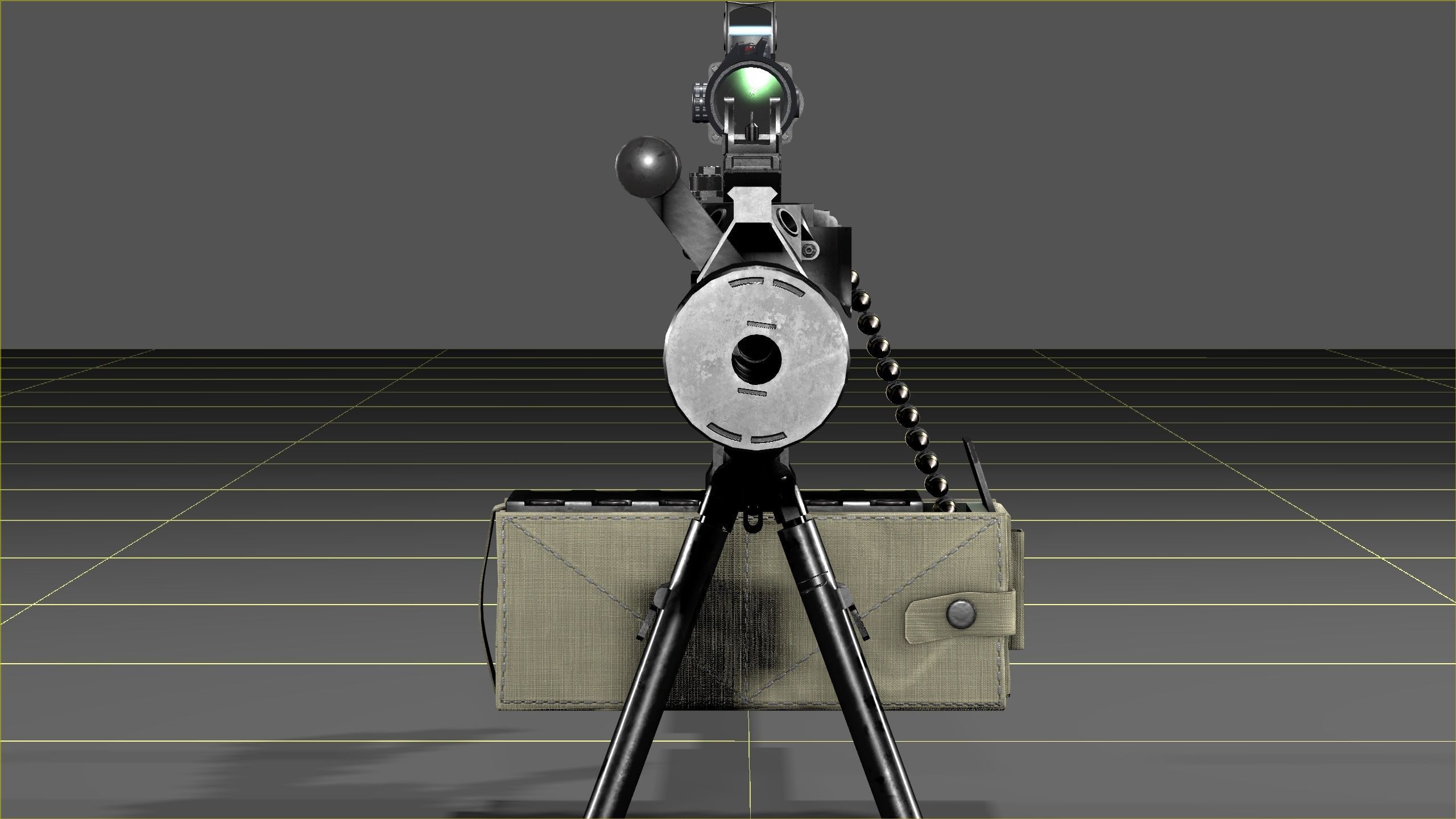 3D model SIG SAUER MG-338 VR / AR / low-poly | CGTrader