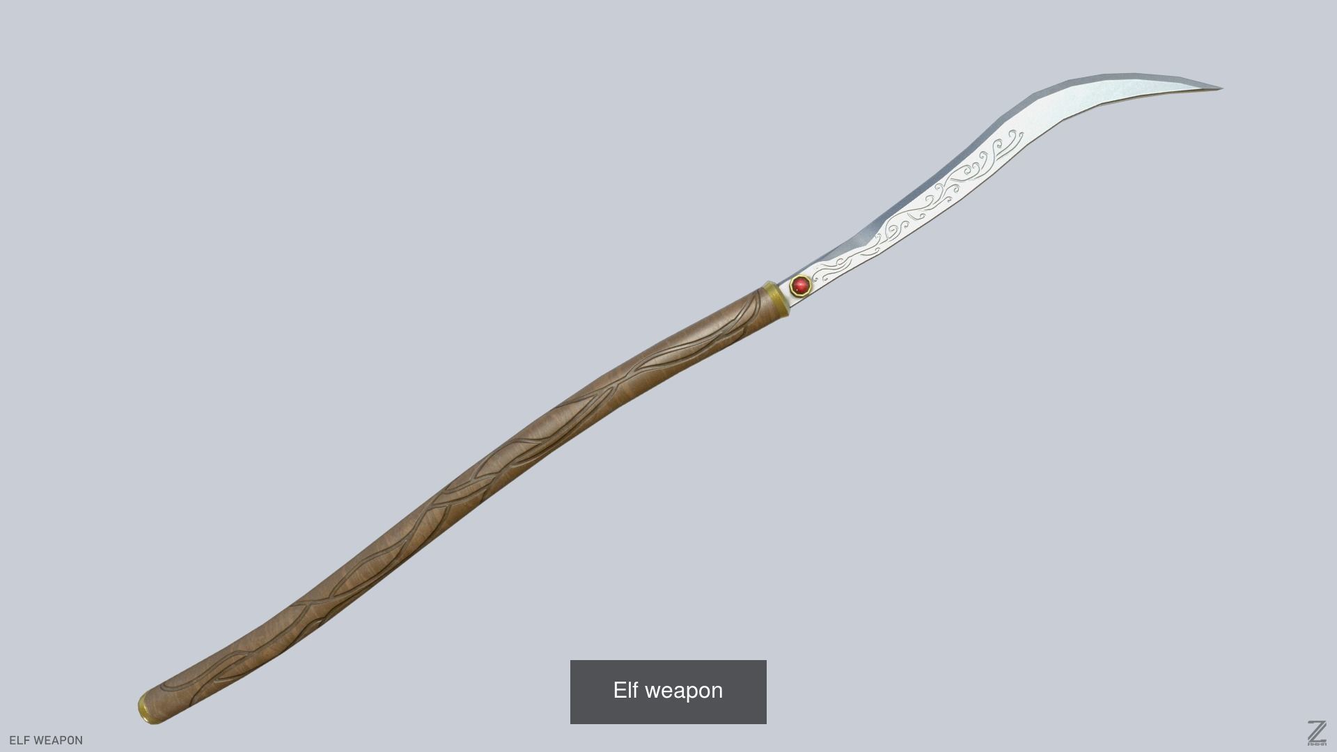 Elf weapon collection VR / AR / low-poly | CGTrader