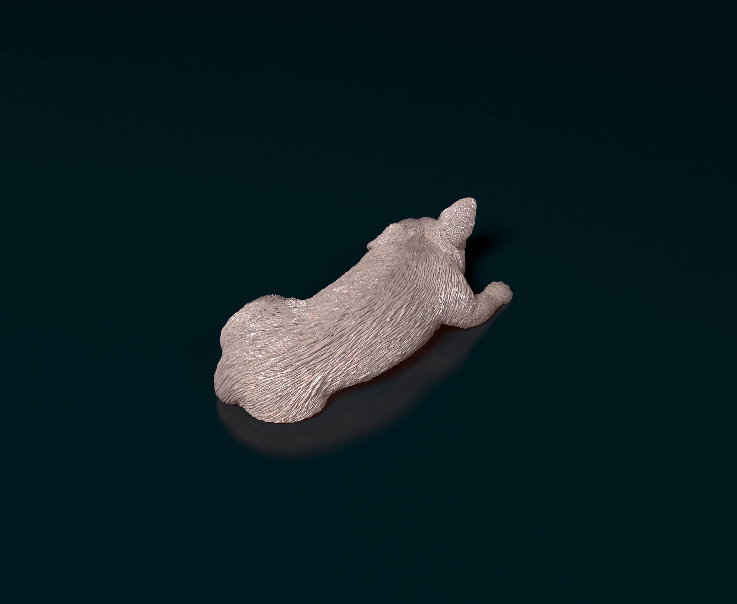 Pembroke Welsh Corgi 3D model 3D printable | CGTrader