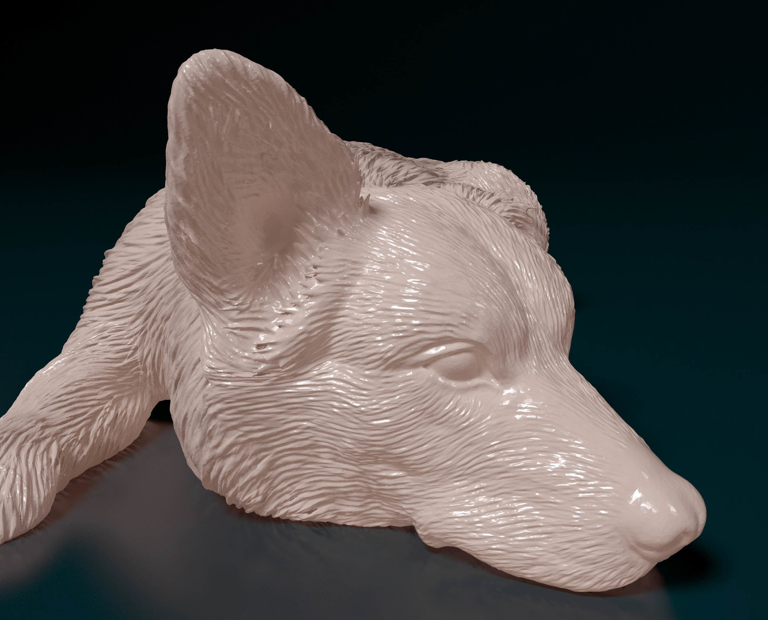 Pembroke Welsh Corgi 3D model 3D printable | CGTrader