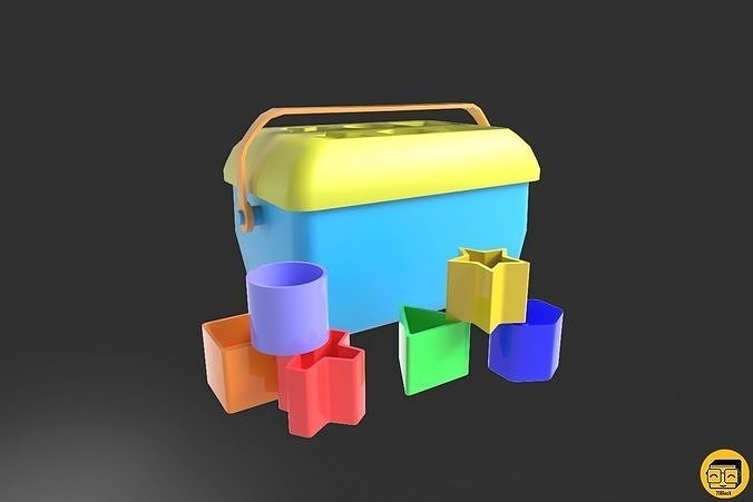 Shape Sorter 3D model | CGTrader