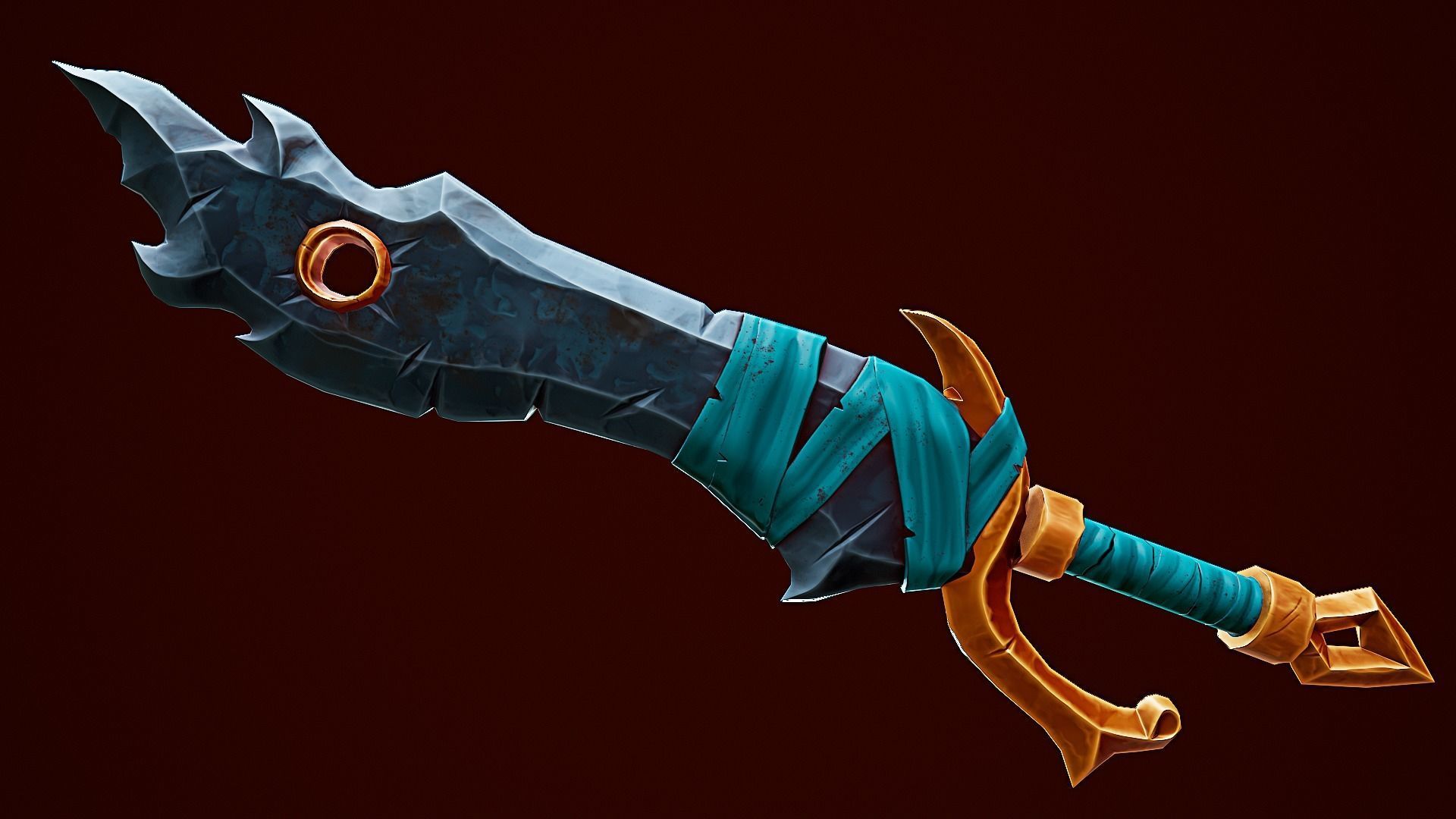 3D model Stylize Sword VR / AR / low-poly | CGTrader