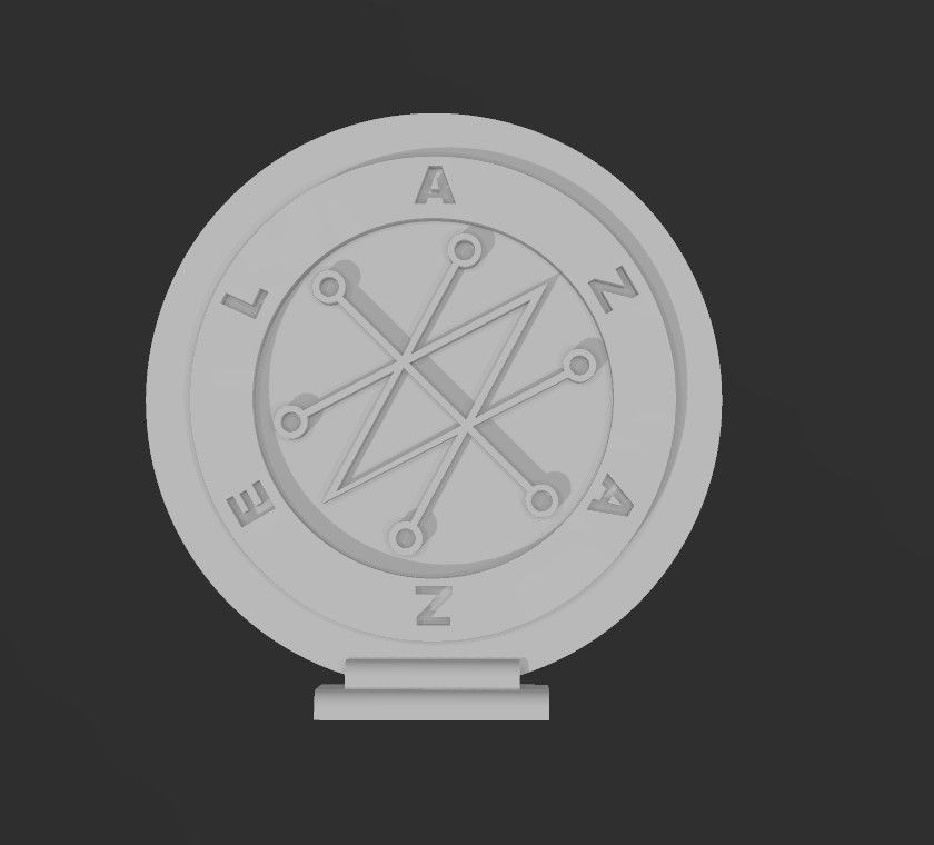 Sigil of Azazel 3D model 3D printable | CGTrader