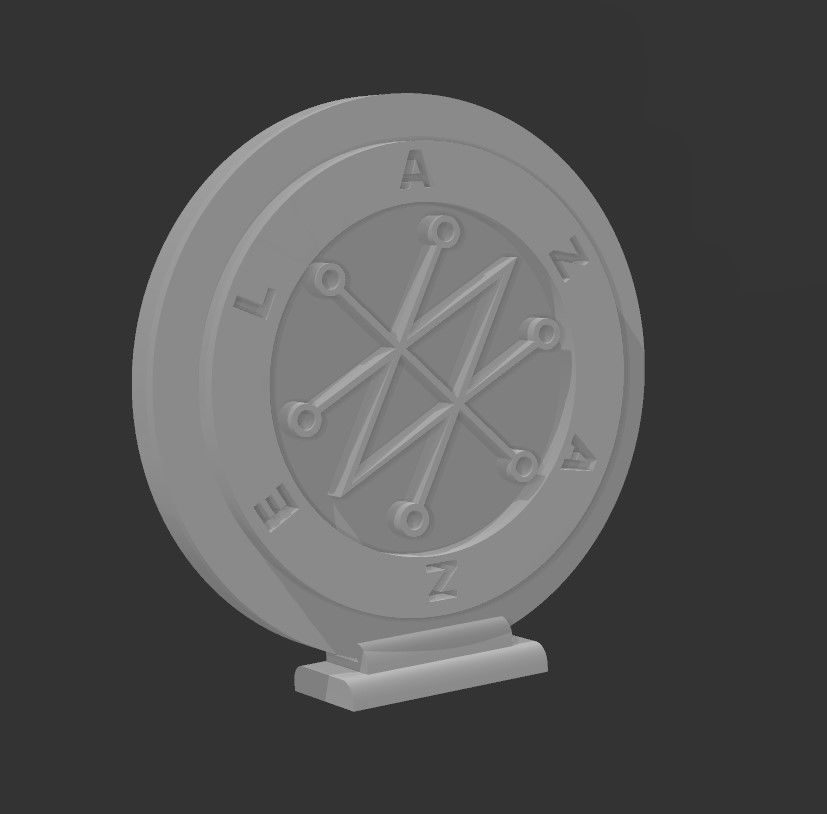 Sigil of Azazel 3D model 3D printable | CGTrader