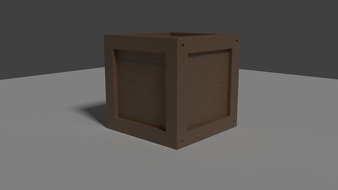Basic Box Model 3D model | CGTrader
