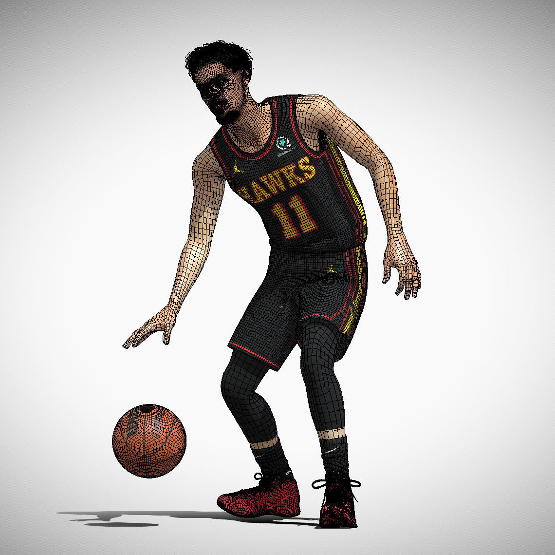 3D Rigged Trae Young Atlanta Hawks NBA 3D model animated rigged | CGTrader