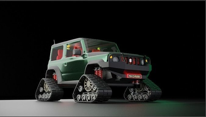 jimny free 3D model animated | CGTrader