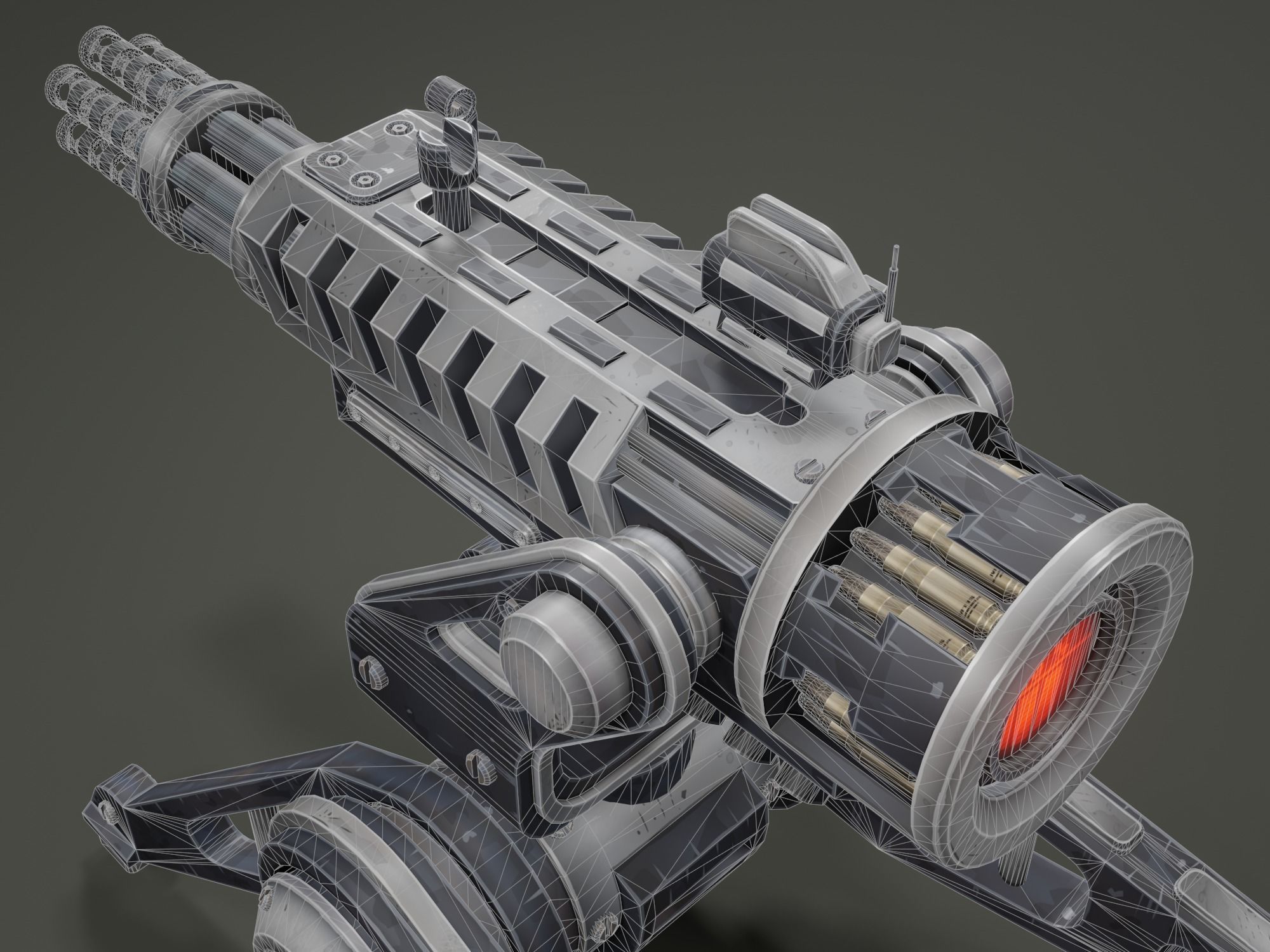 3D model Stylized turret VR / AR / low-poly | CGTrader