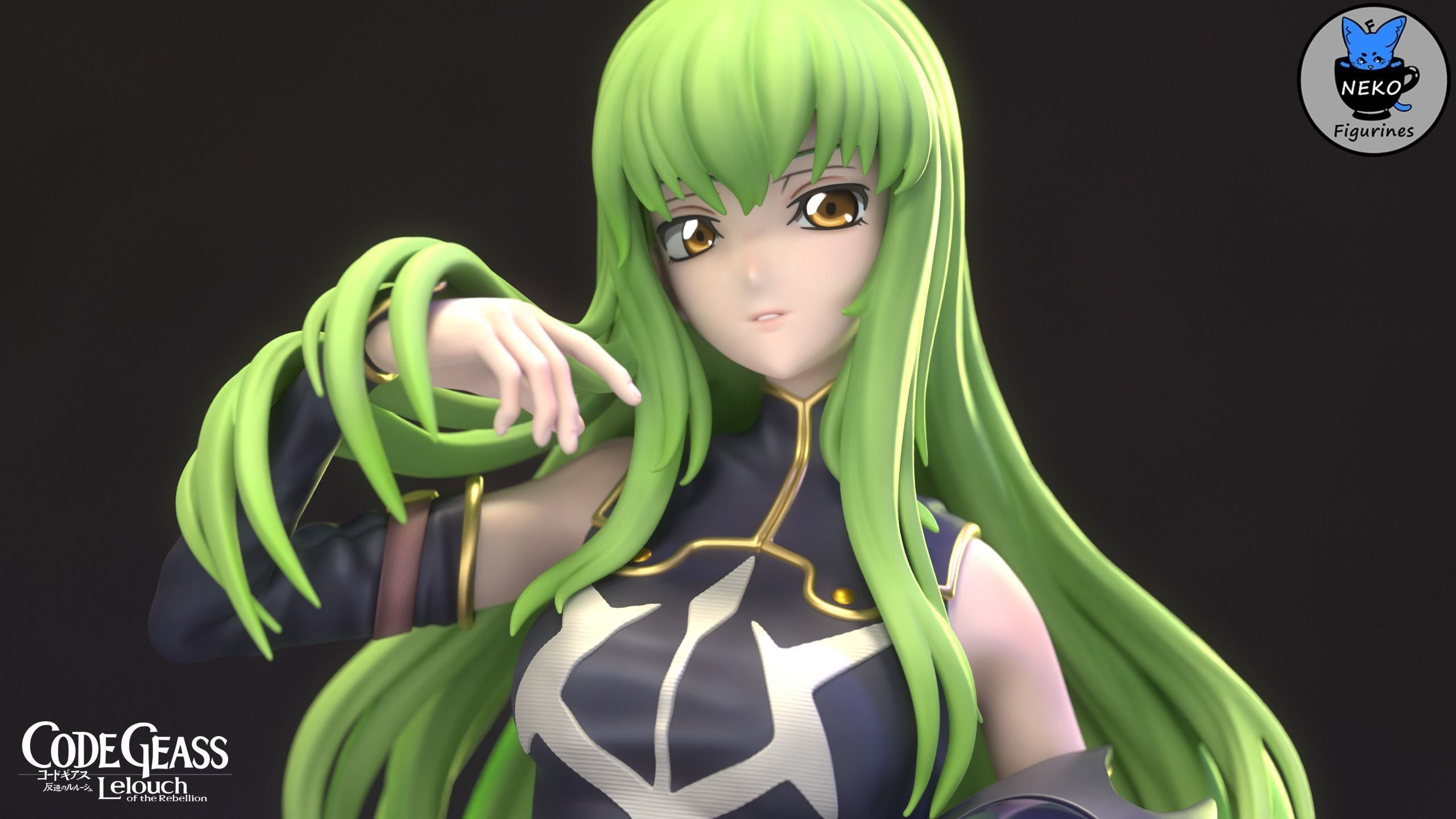 CC - Code-Geass Anime Figurine STL 3D model 3D printable | CGTrader