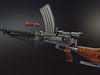 3D model Nambu Type 99 LMG VR / AR / low-poly | CGTrader