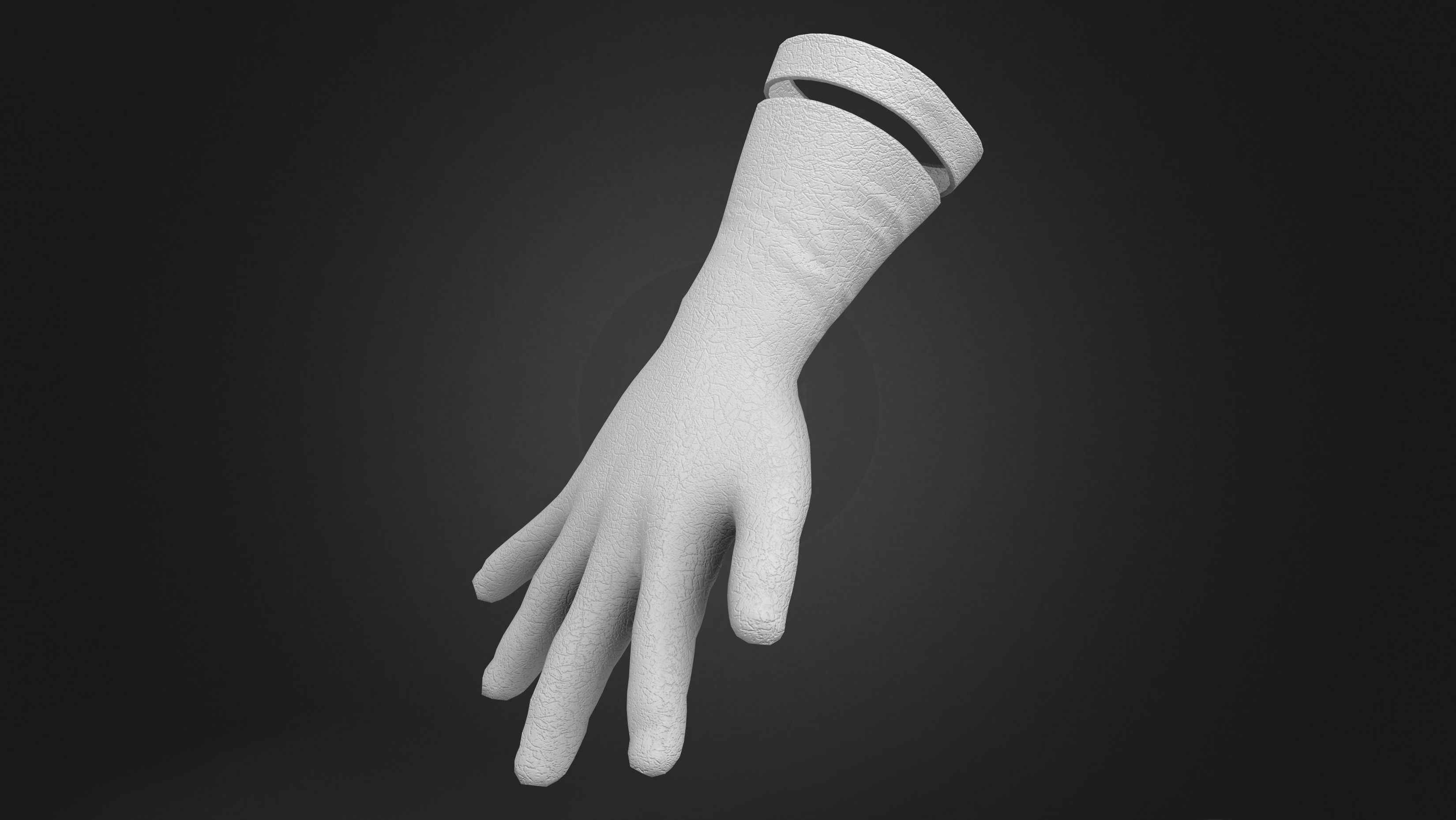 3D model Roman Soldier Gloves VR / AR / low-poly | CGTrader