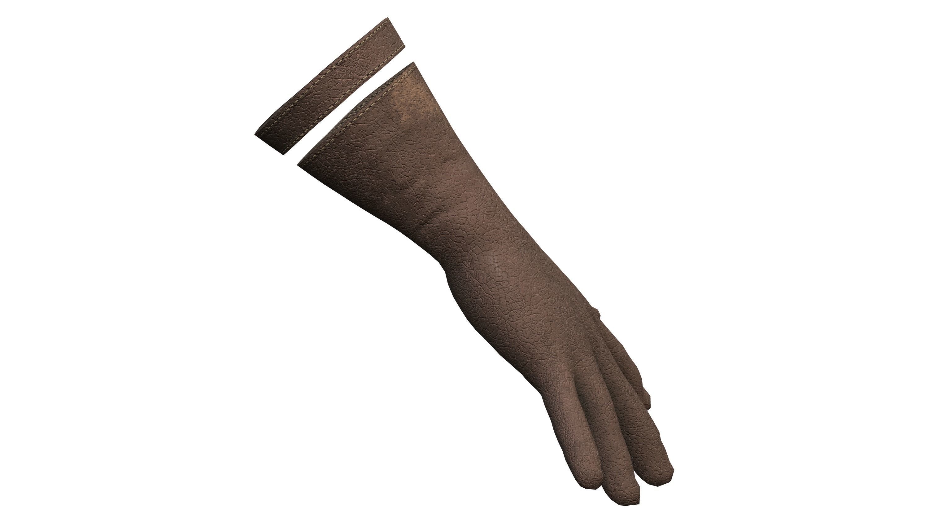3D model Roman Soldier Gloves VR / AR / low-poly | CGTrader