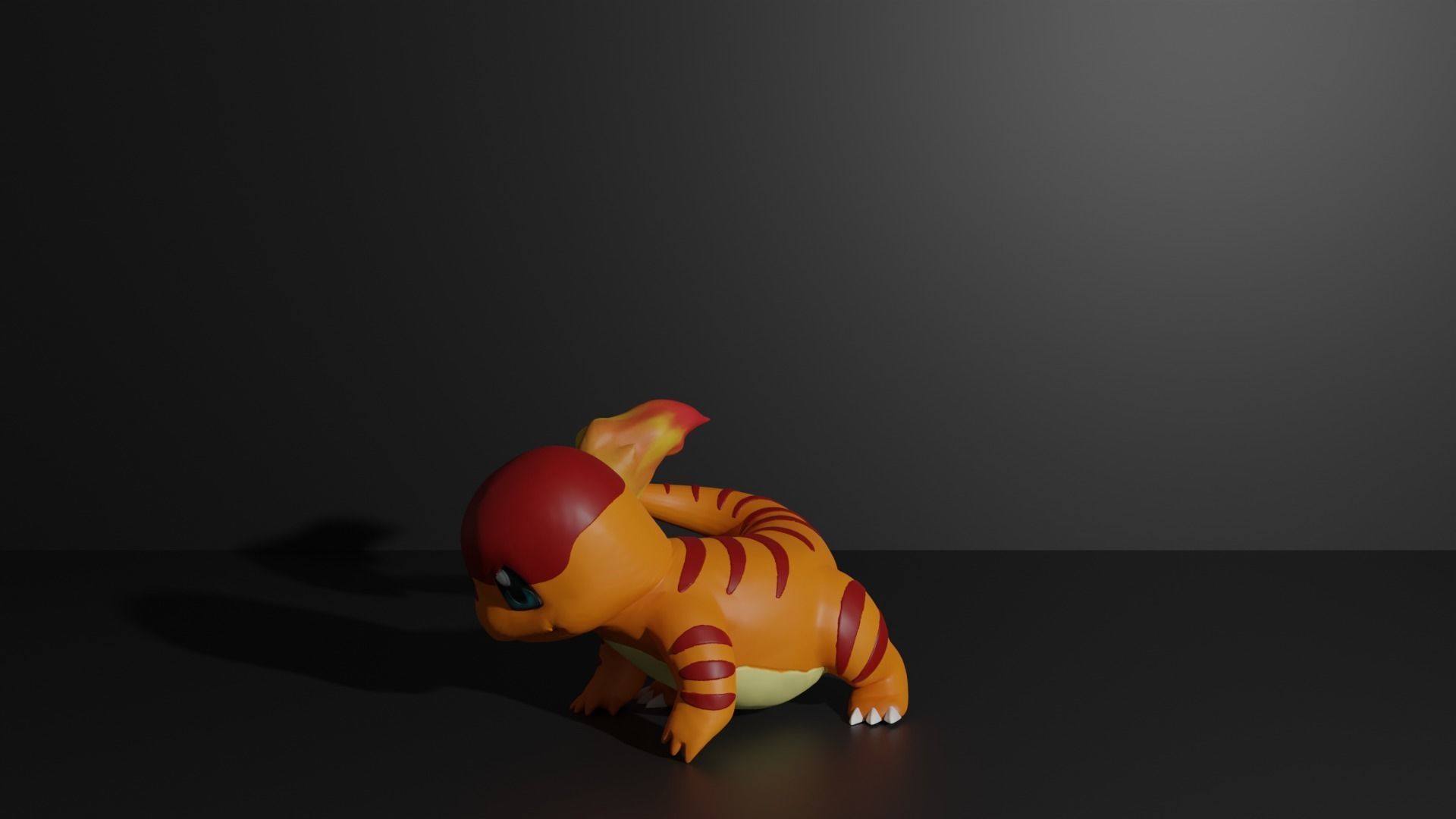 Clone Charmander pokemon 3D print model 3D model 3D printable | CGTrader