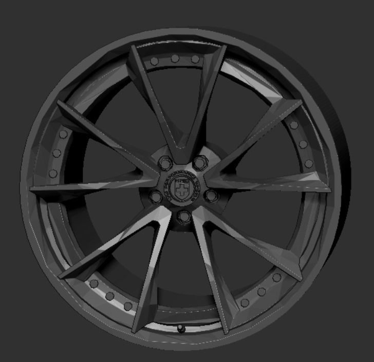 HRE S204 S2 Series Wheels Rims 3D Print Ready Model 3D model 3D printable | CGTrader