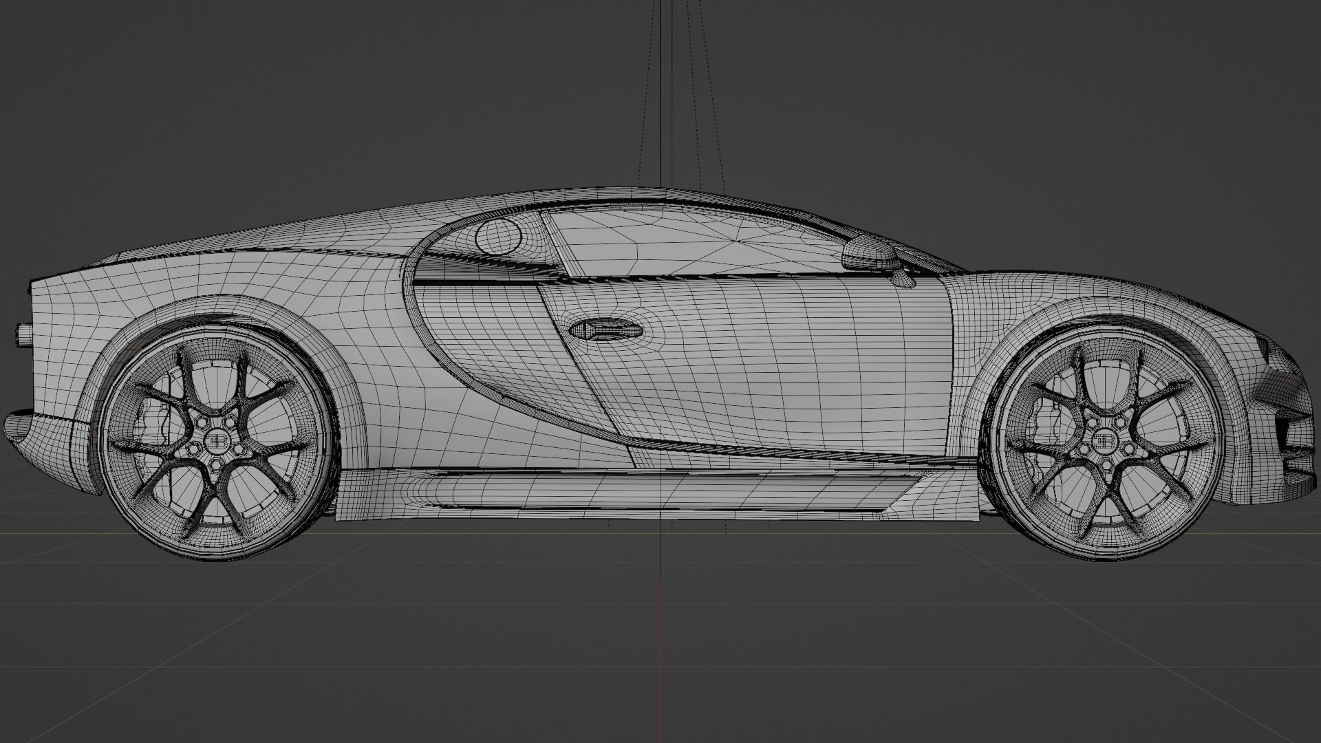 BUGATTI CHIRON CARBON FIBER 3D model | CGTrader
