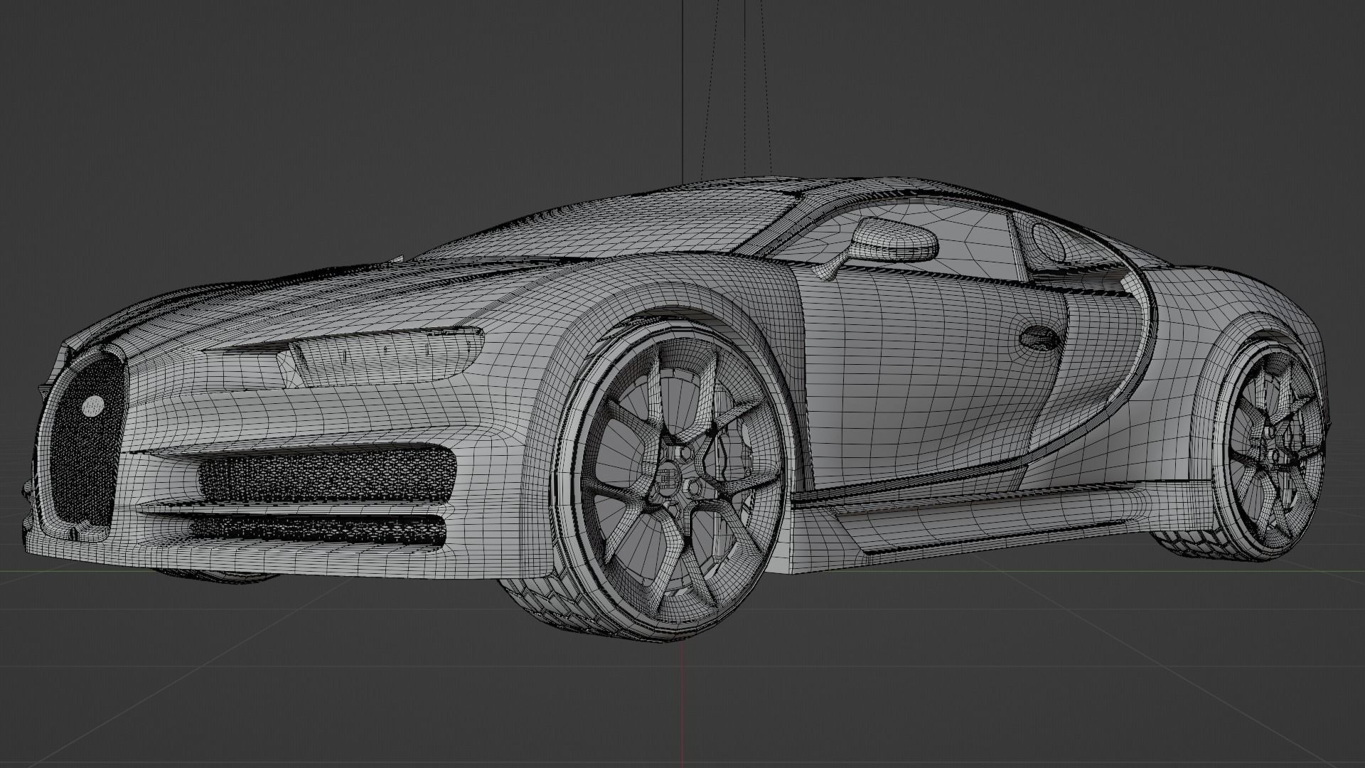 BUGATTI CHIRON CARBON FIBER 3D model | CGTrader