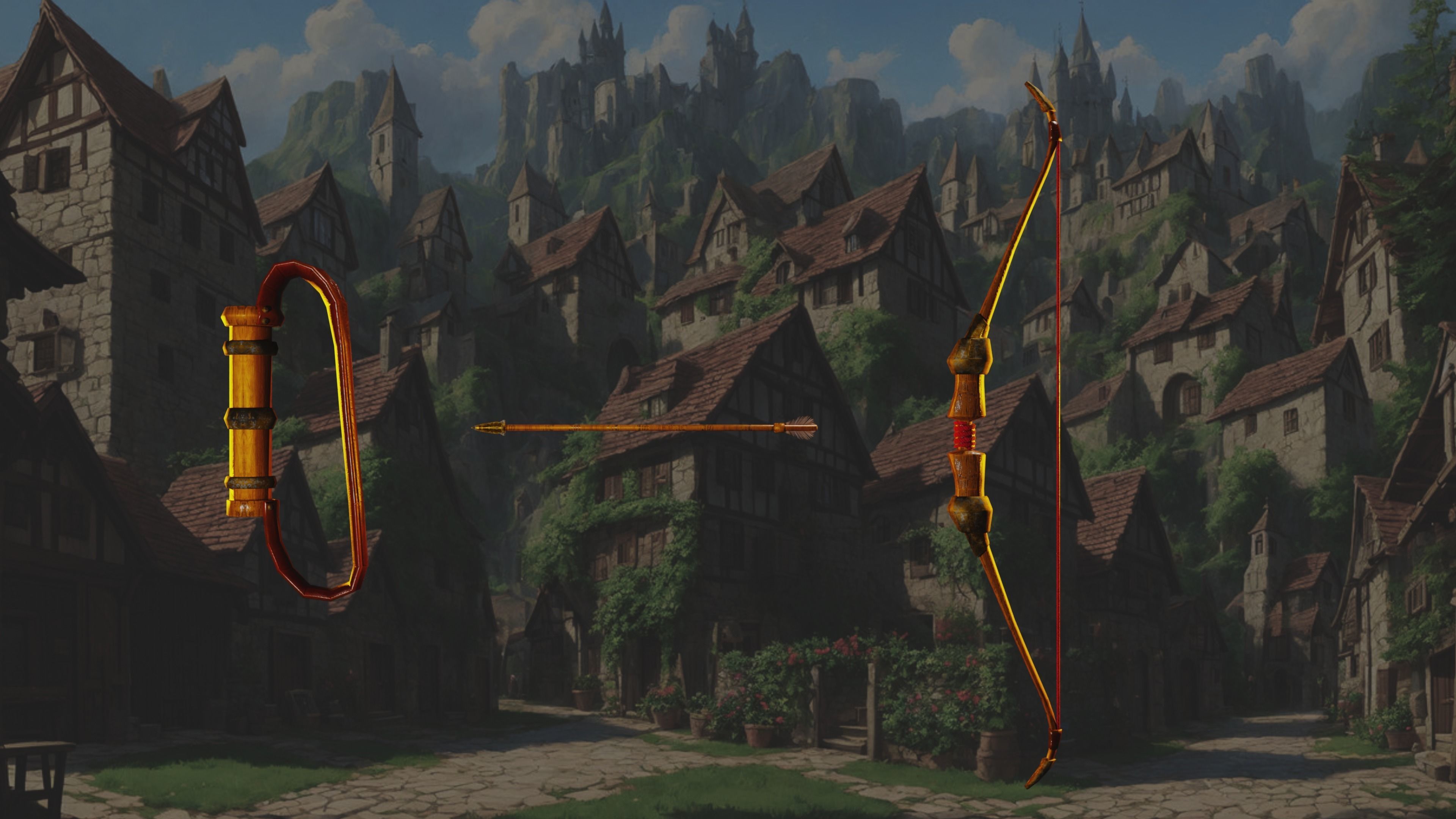 Medieval soldier bow free VR / AR / low-poly 3D model | CGTrader