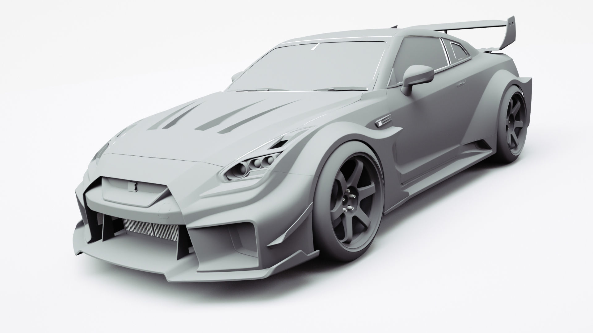 NISSAN GT-R 3D model | CGTrader