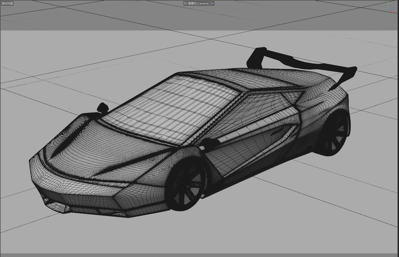 self-made racing car model 3D model | CGTrader