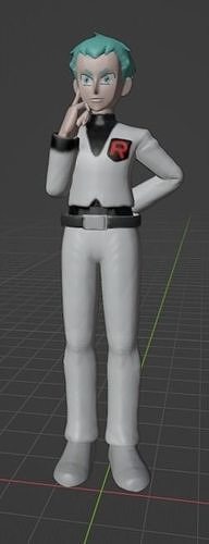 team rocket Archer 3D model 3D printable | CGTrader