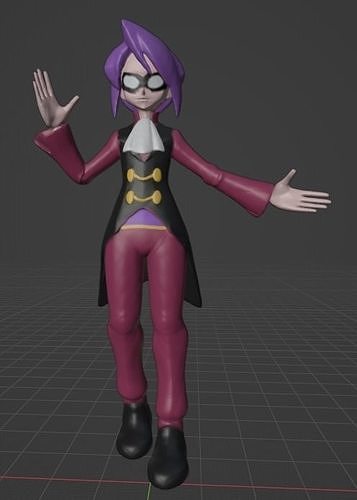 elite four Will 3D model 3D printable | CGTrader