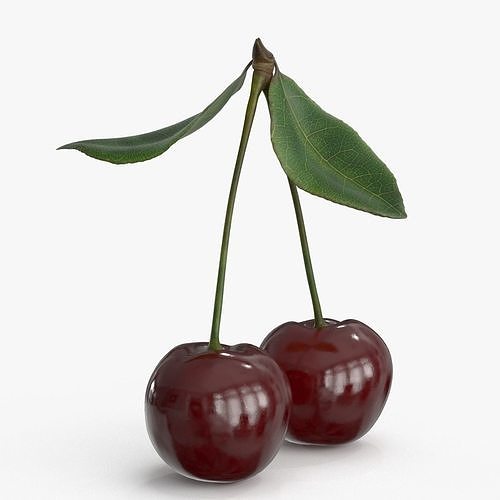 3D model Cherry VR / AR / low-poly | CGTrader