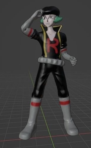 team rocket Proton 3D model 3D printable | CGTrader