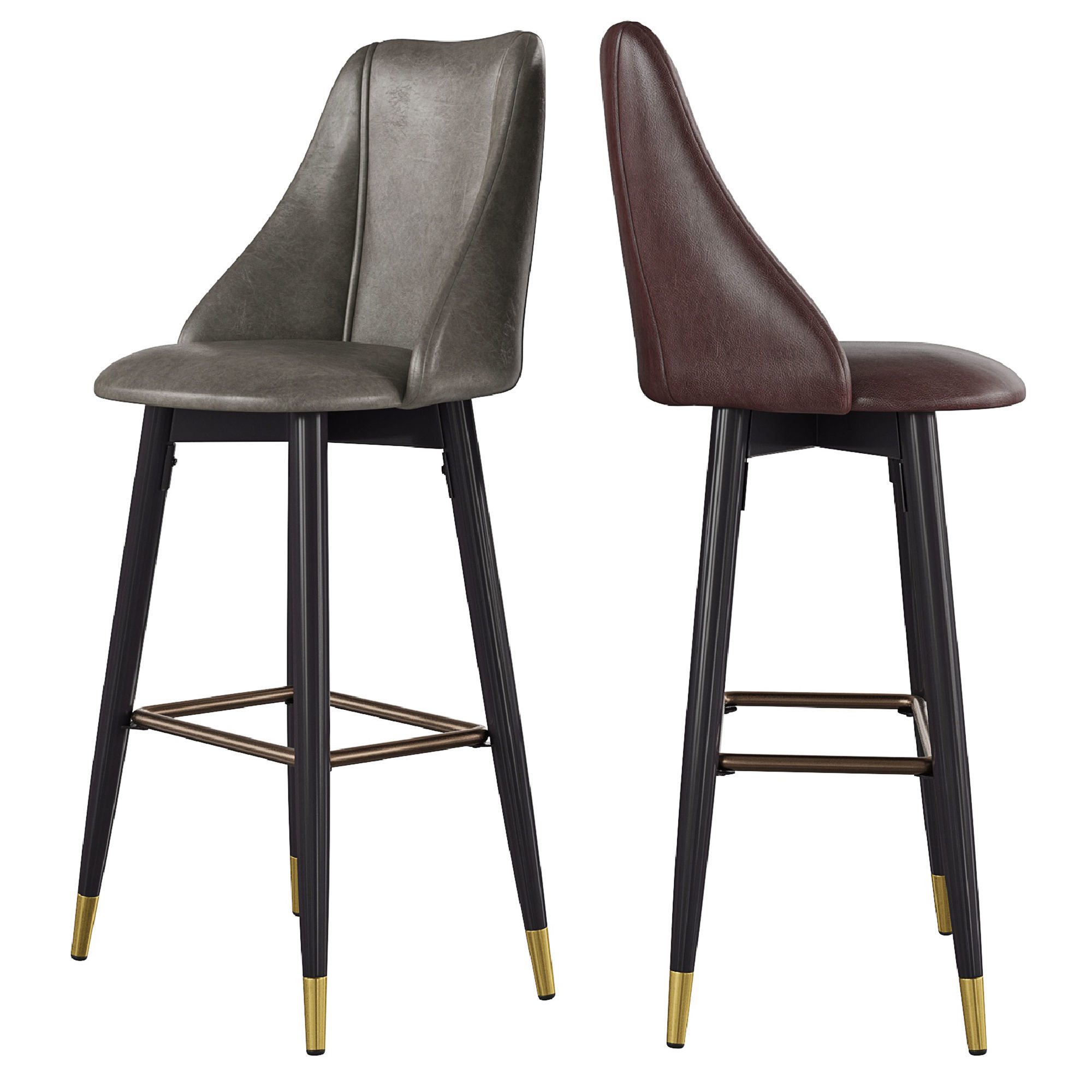 Homy Casa Bar Stool 3D model | CGTrader