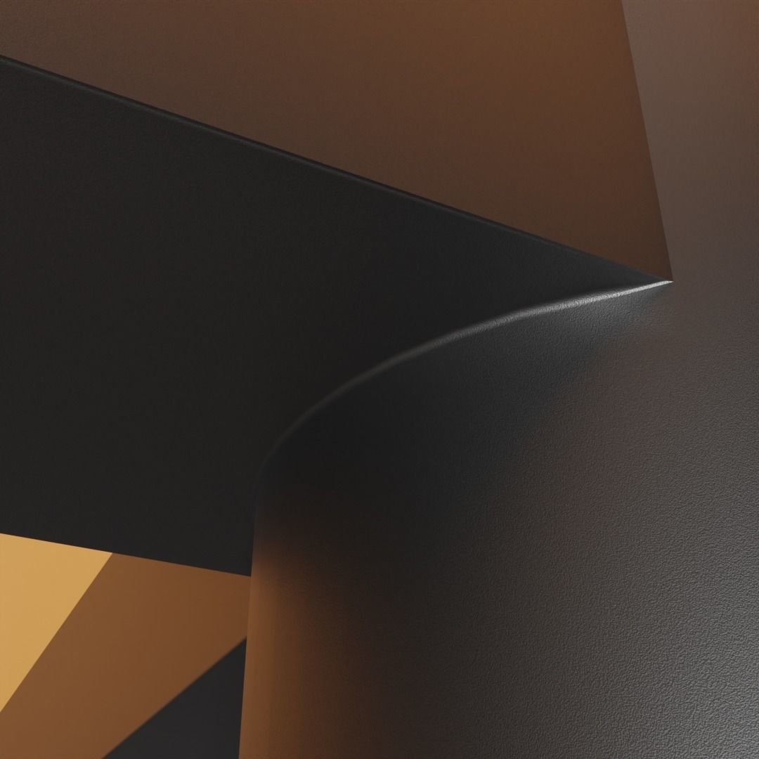 School bench 3D model | CGTrader