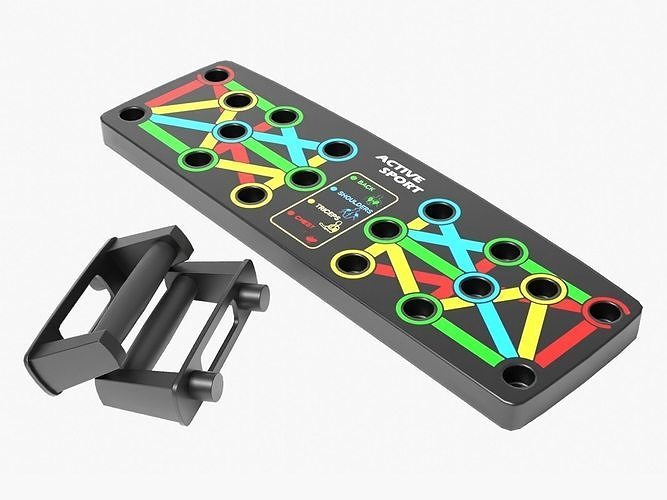 3D model Push Up Board VR / AR / low-poly | CGTrader