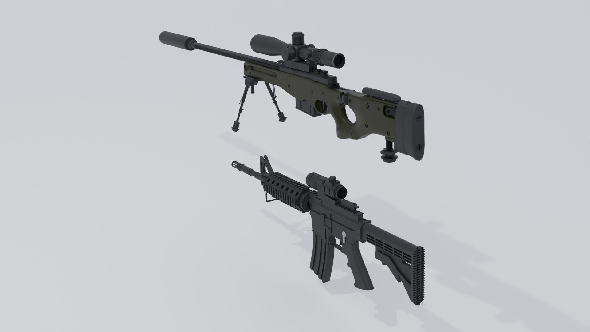 Weapon Pack 3D model | CGTrader