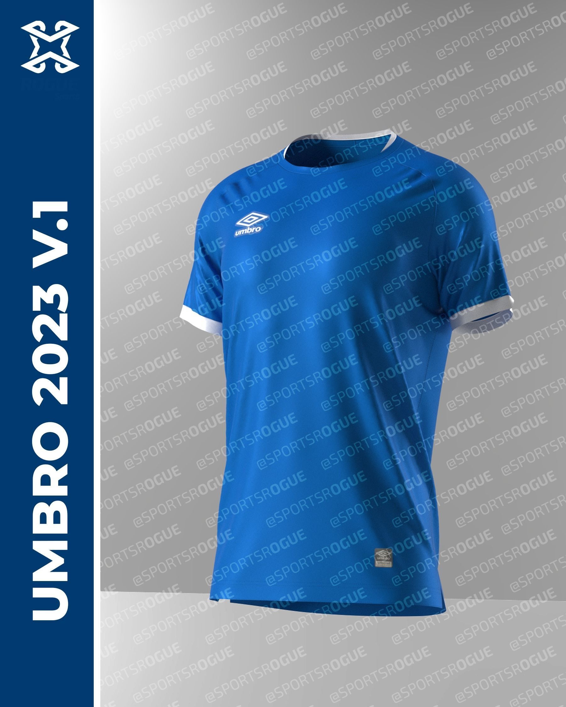 Umbro Jersey 2023 for CLO3D 3D model | CGTrader
