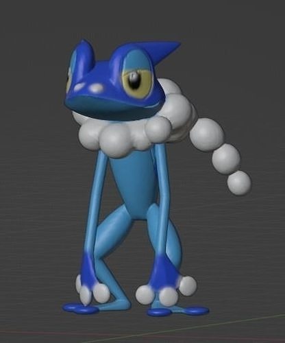 Frogadier 3D model 3D printable | CGTrader