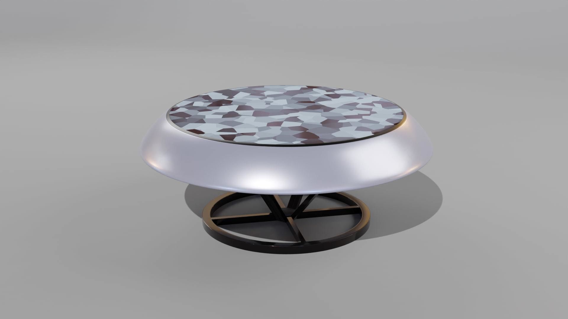 Decorative Modern Table 3D model | CGTrader