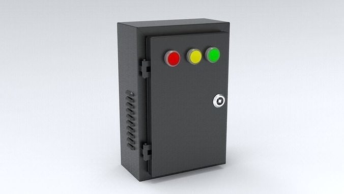 Electrical Panel 3D model | CGTrader