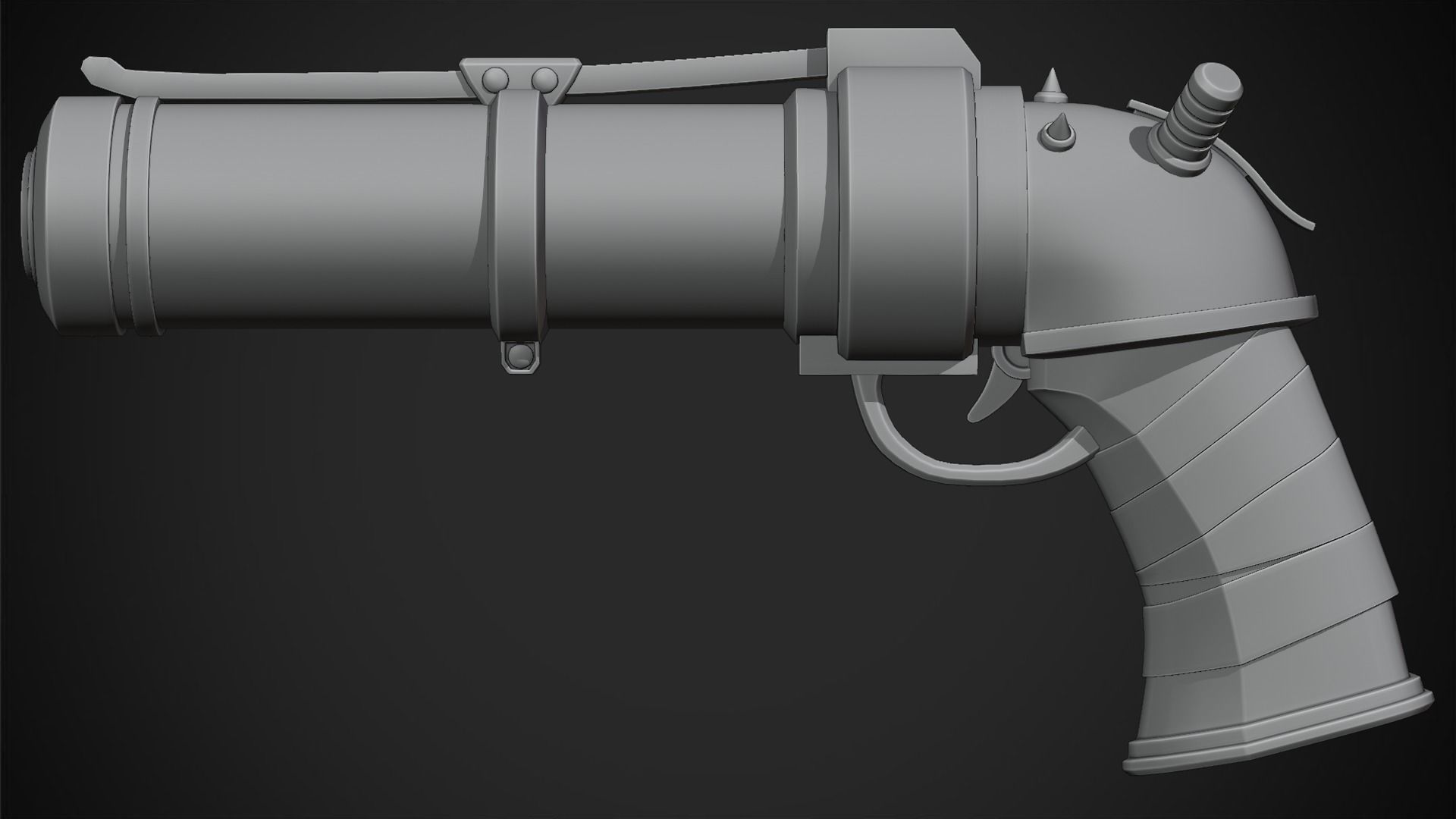 Arcane Jinx Zap Zap Pistol for Cosplay 3D model 3D printable | CGTrader