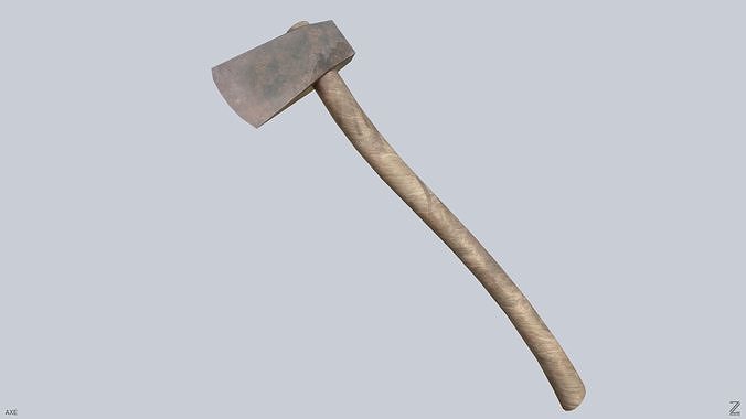 3D model Farm axe VR / AR / low-poly | CGTrader